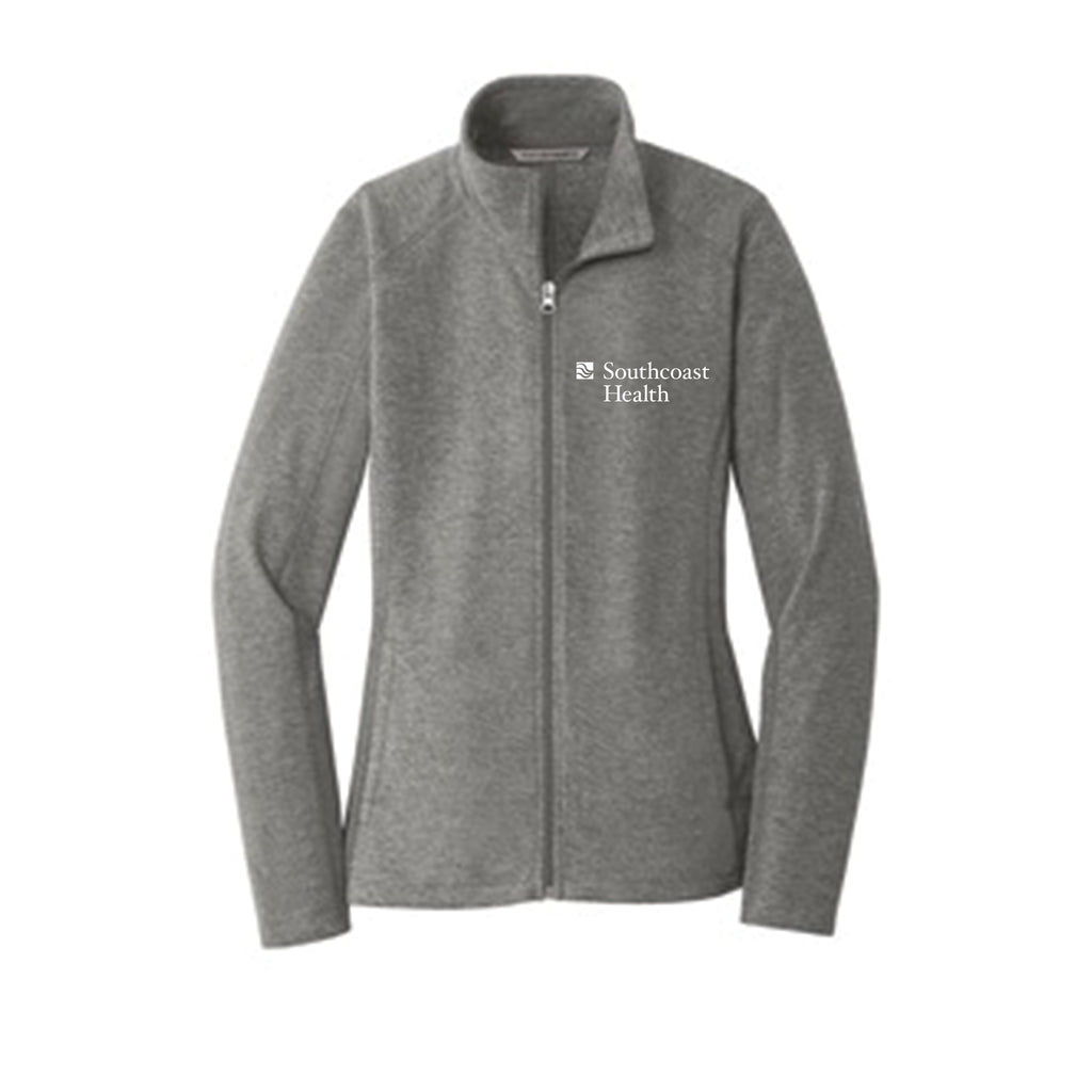 Port Authority Heather Microfleece Full-Zip Jacket-Women – Southcoast ...